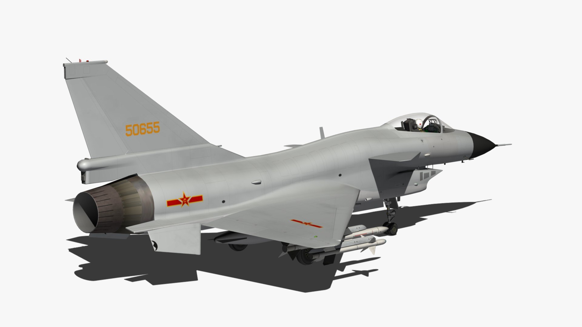 3D Chengdu J10 Model - TurboSquid 1358821