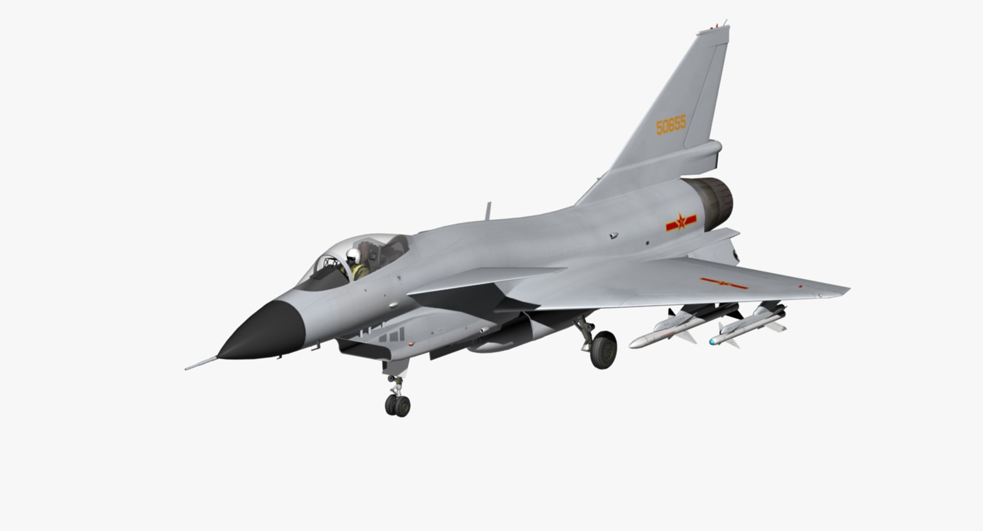 3D chengdu j10 model - TurboSquid 1358821