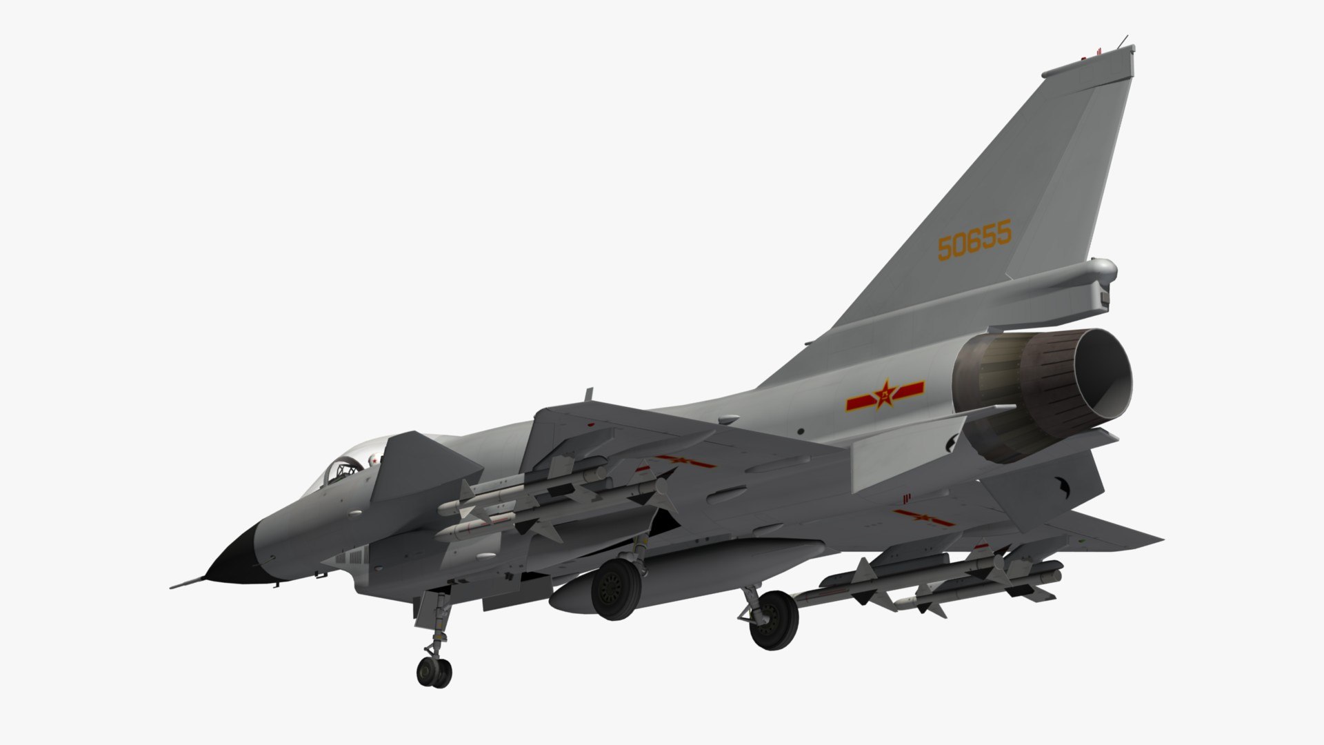 3D Chengdu J10 Model - TurboSquid 1358821