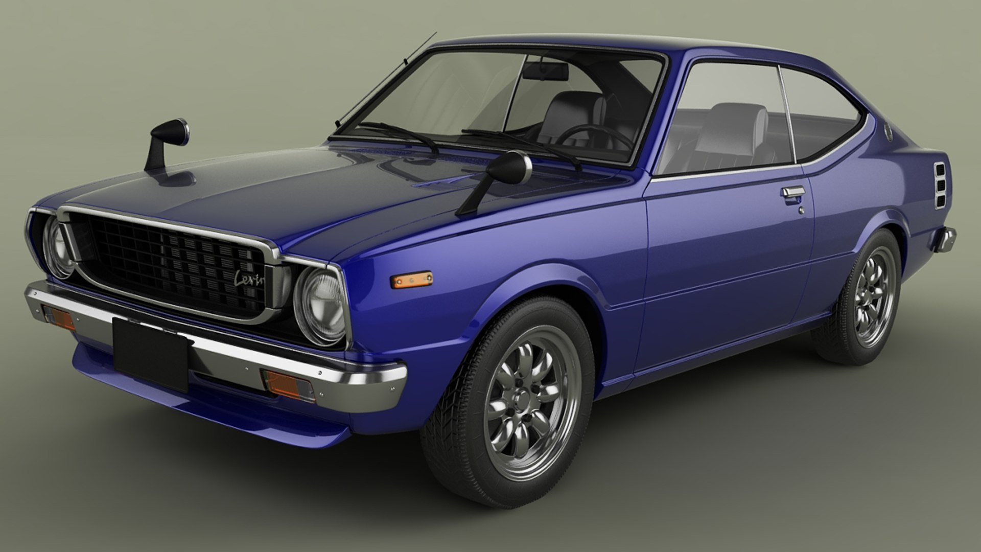 Toyota Corolla Levin TE37 3D Model - TurboSquid 2342527