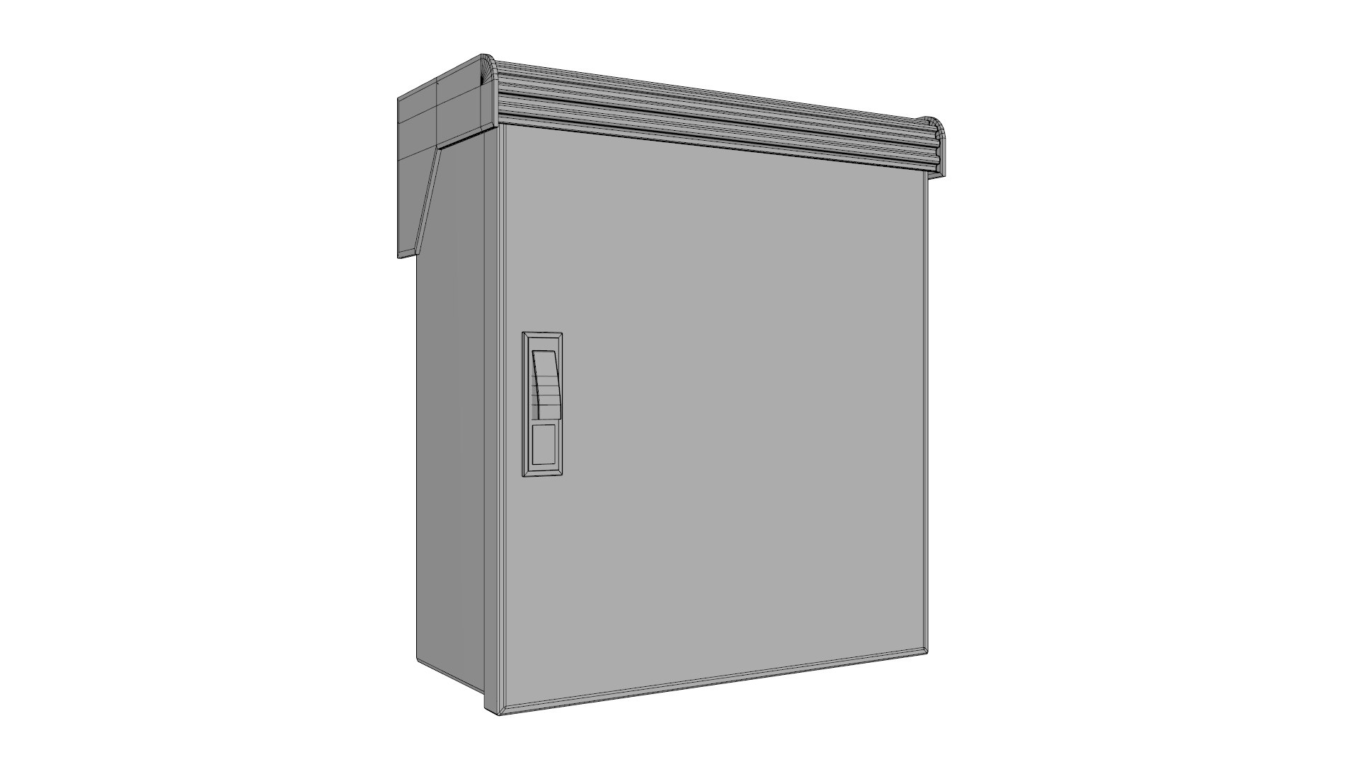 3D Power Box 0002 Low-poly Model - TurboSquid 1766371
