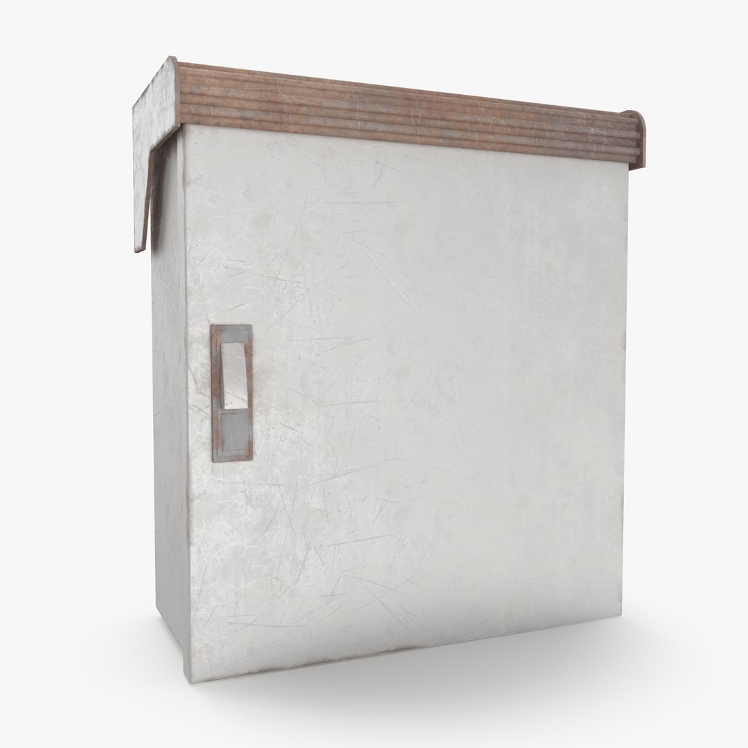 3D Power Box 0002 Low-poly Model - TurboSquid 1766371