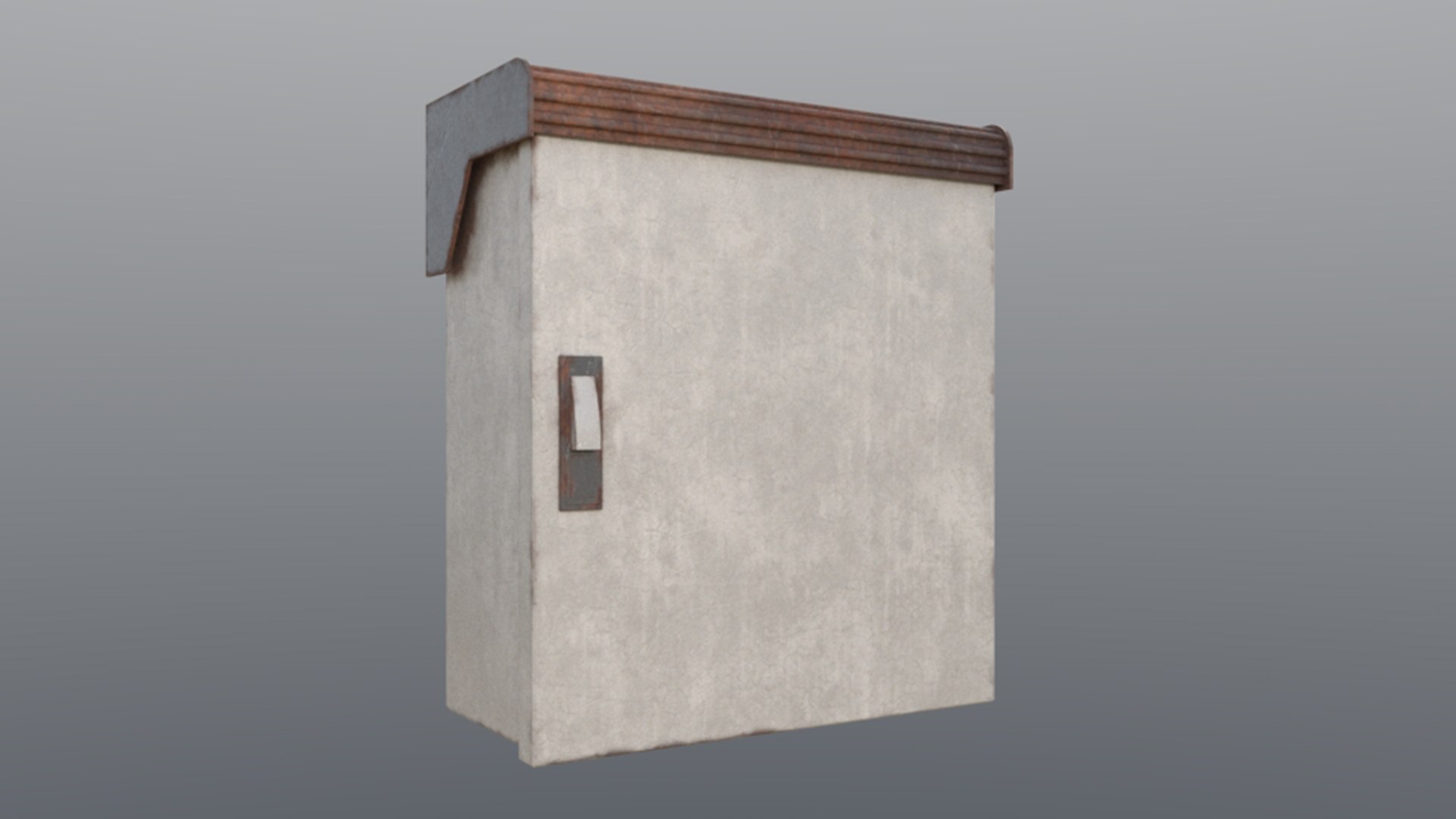 3D Power Box 0002 Low-poly Model - TurboSquid 1766371