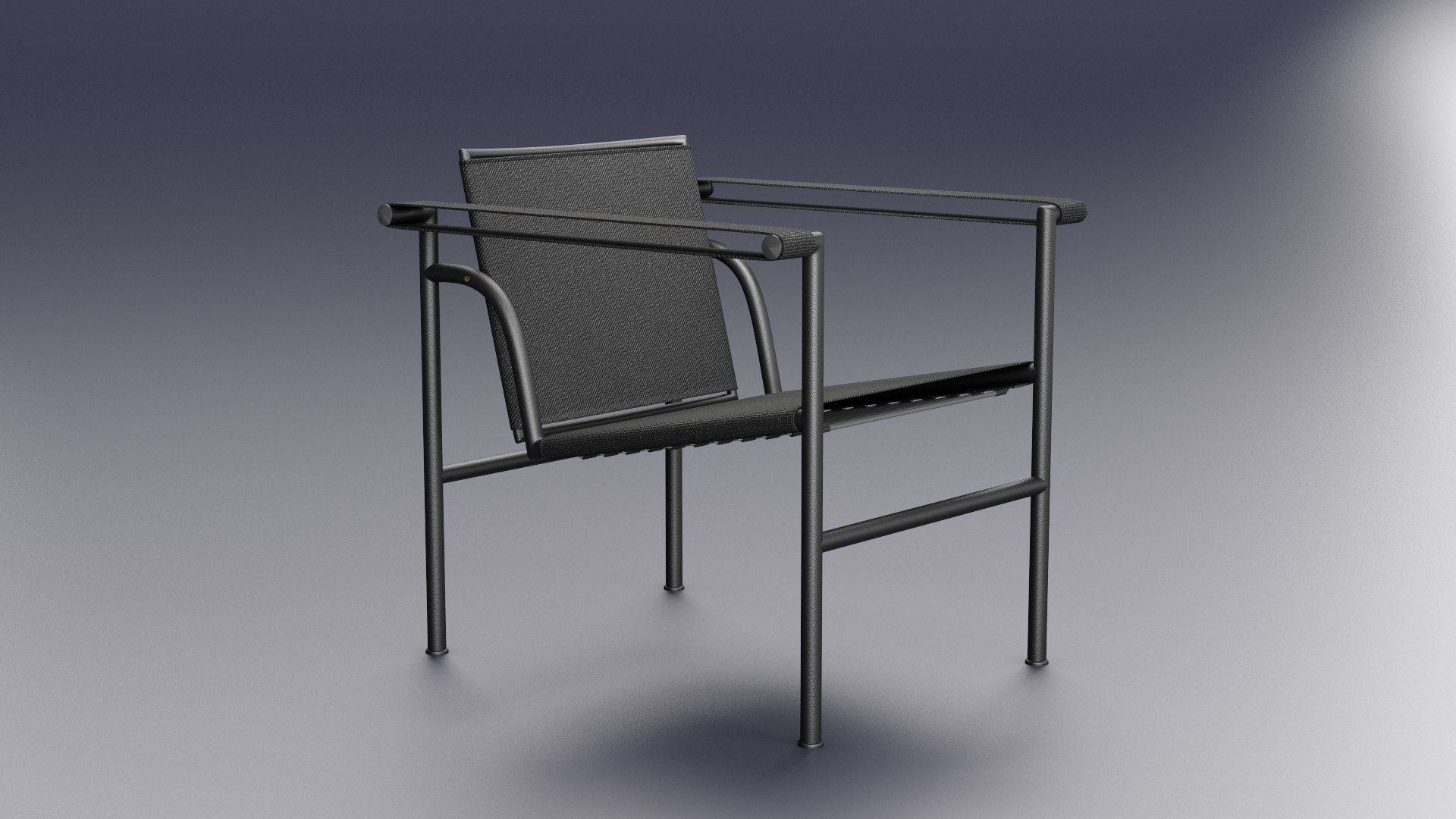 3D Lc1 Armchair Model - TurboSquid 1712325