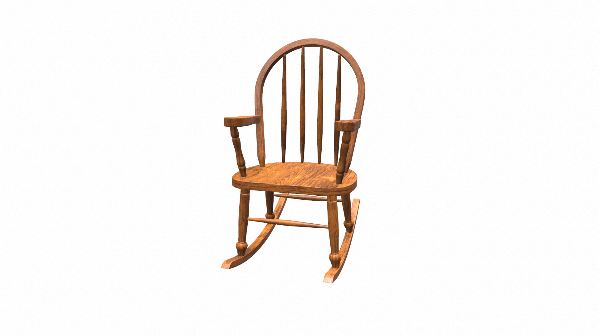 3D Children Rocking Chair 40 - TurboSquid 2119559