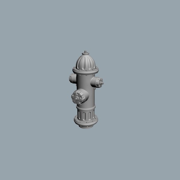 3d hydrant