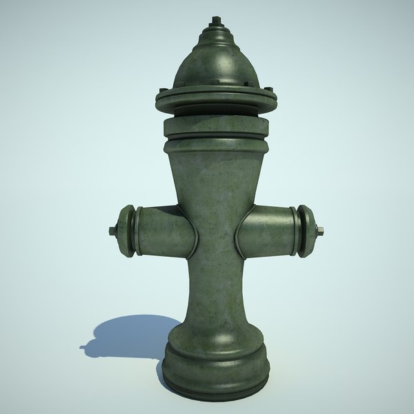 3d hydrant model