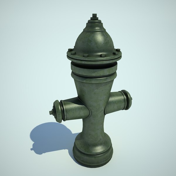 3d hydrant model