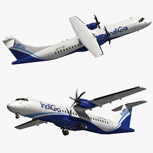 3D atr 72 air new - TurboSquid 1647996