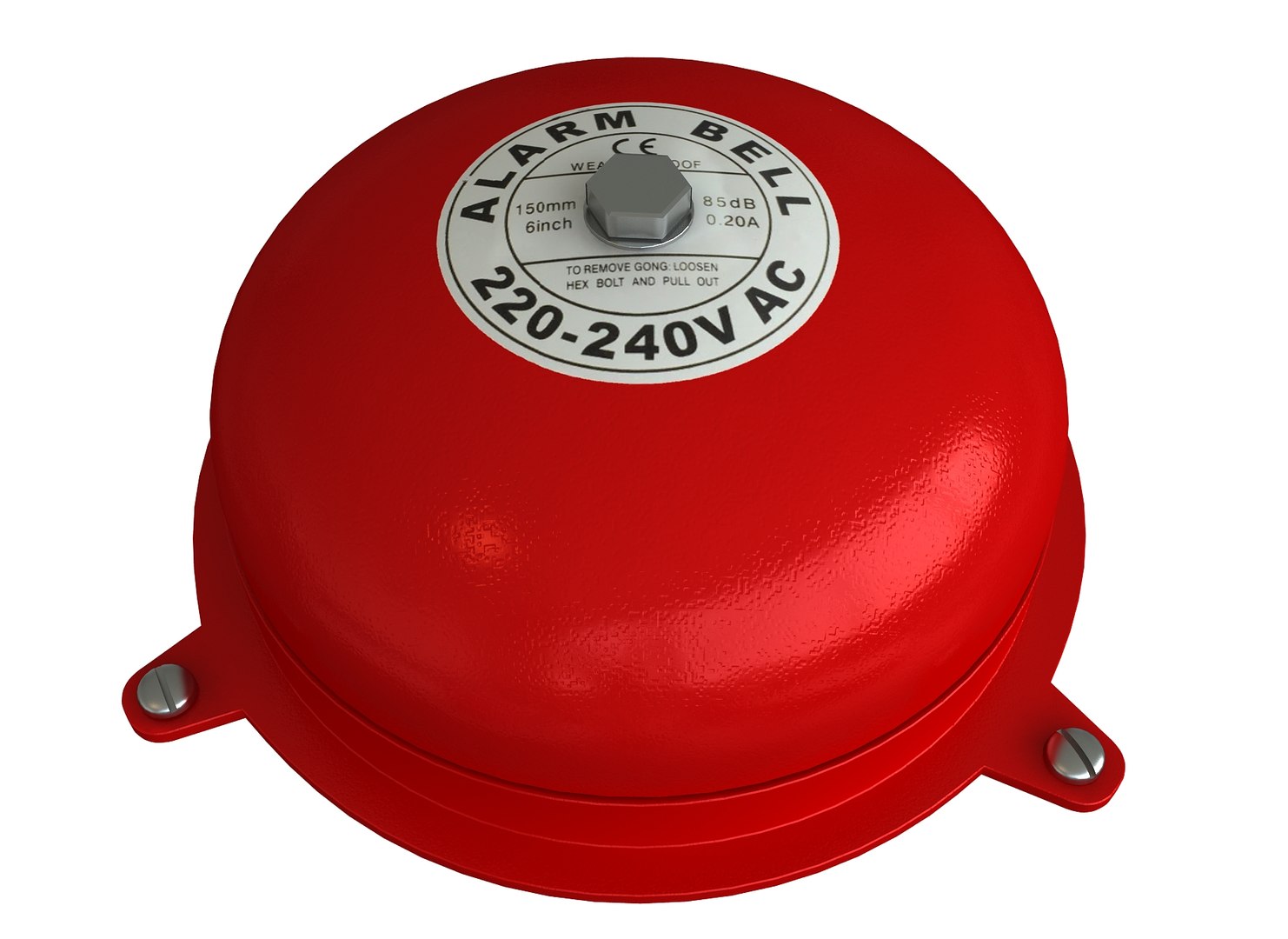 Alarm Bell 3D - TurboSquid 1560224