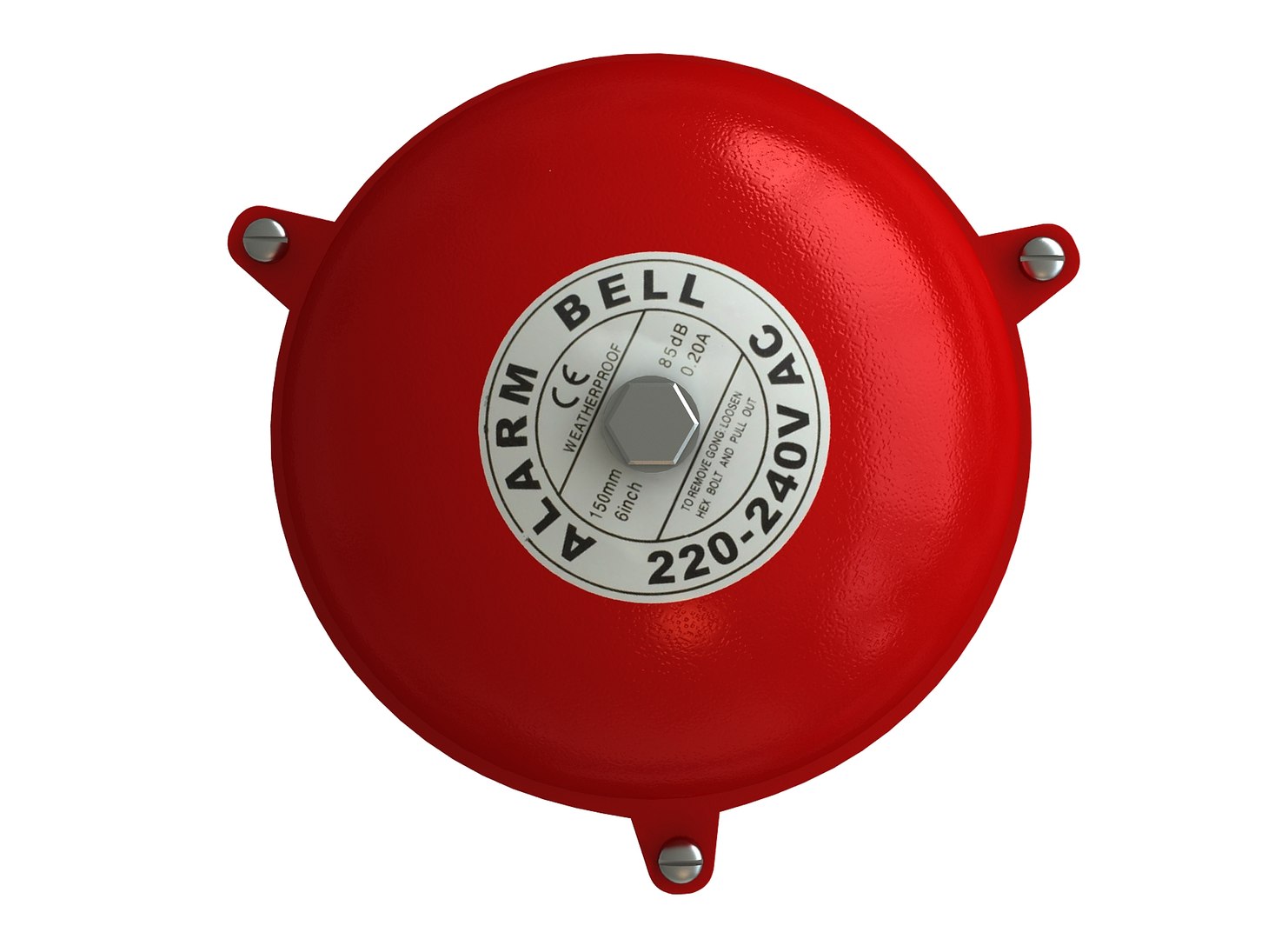 Alarm Bell 3D - TurboSquid 1560224