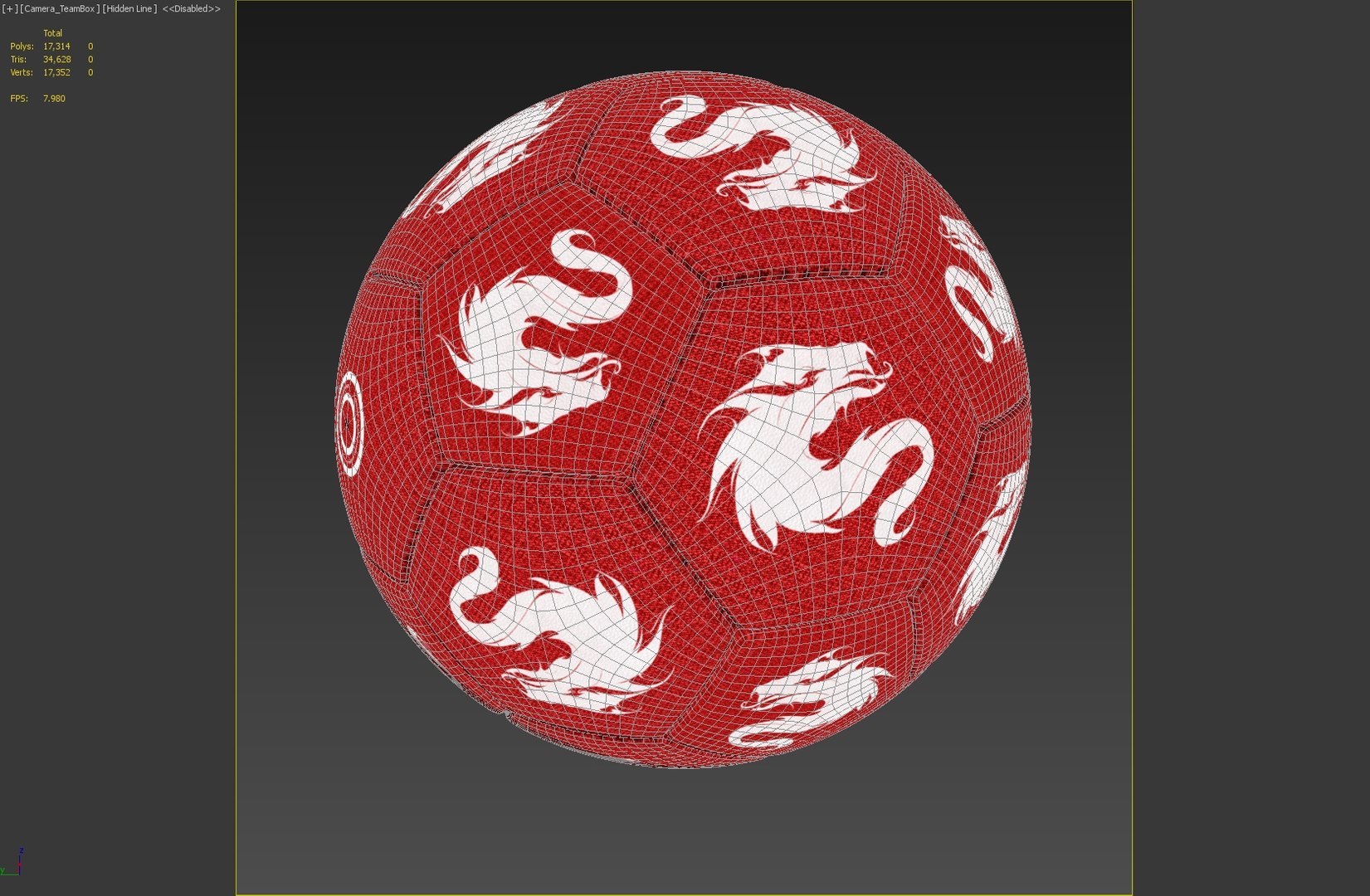 Fabric football soccer ball 3D model - TurboSquid 1454648