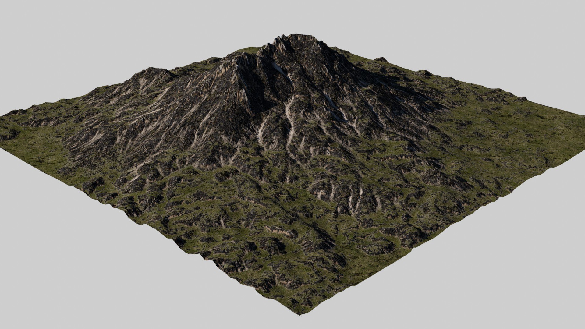 Mountain Ex10 3D Model - TurboSquid 2079545