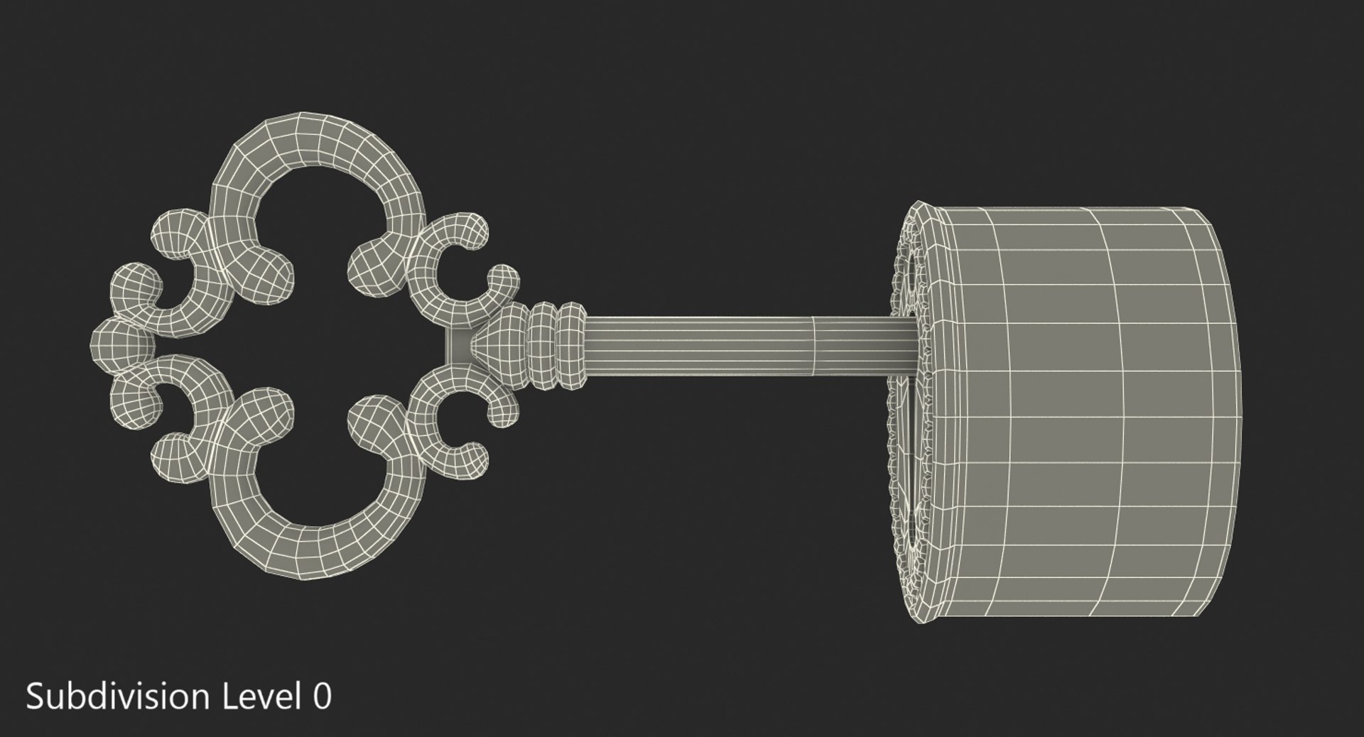 Old Key Keyhole 3D Model - TurboSquid 1219920