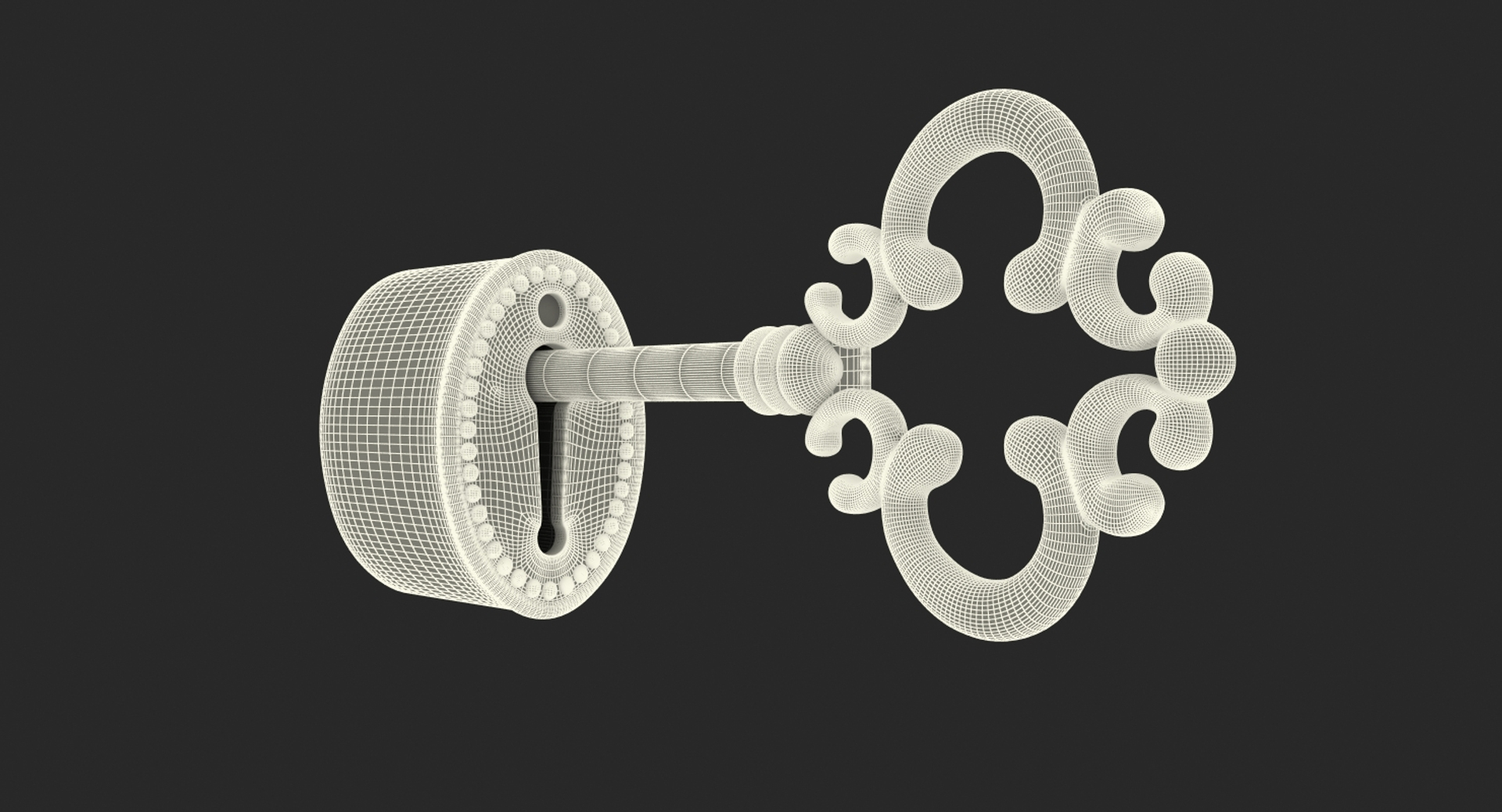 Old Key Keyhole 3D Model - TurboSquid 1219920