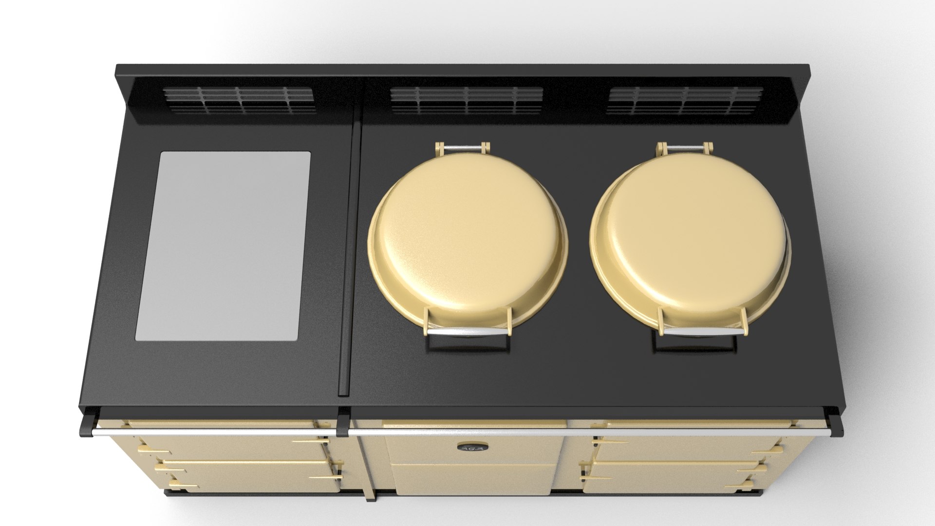 Aga Cooker 3d Model