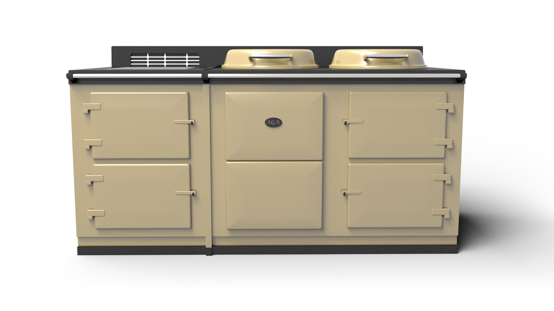 Aga Cooker 3d Model