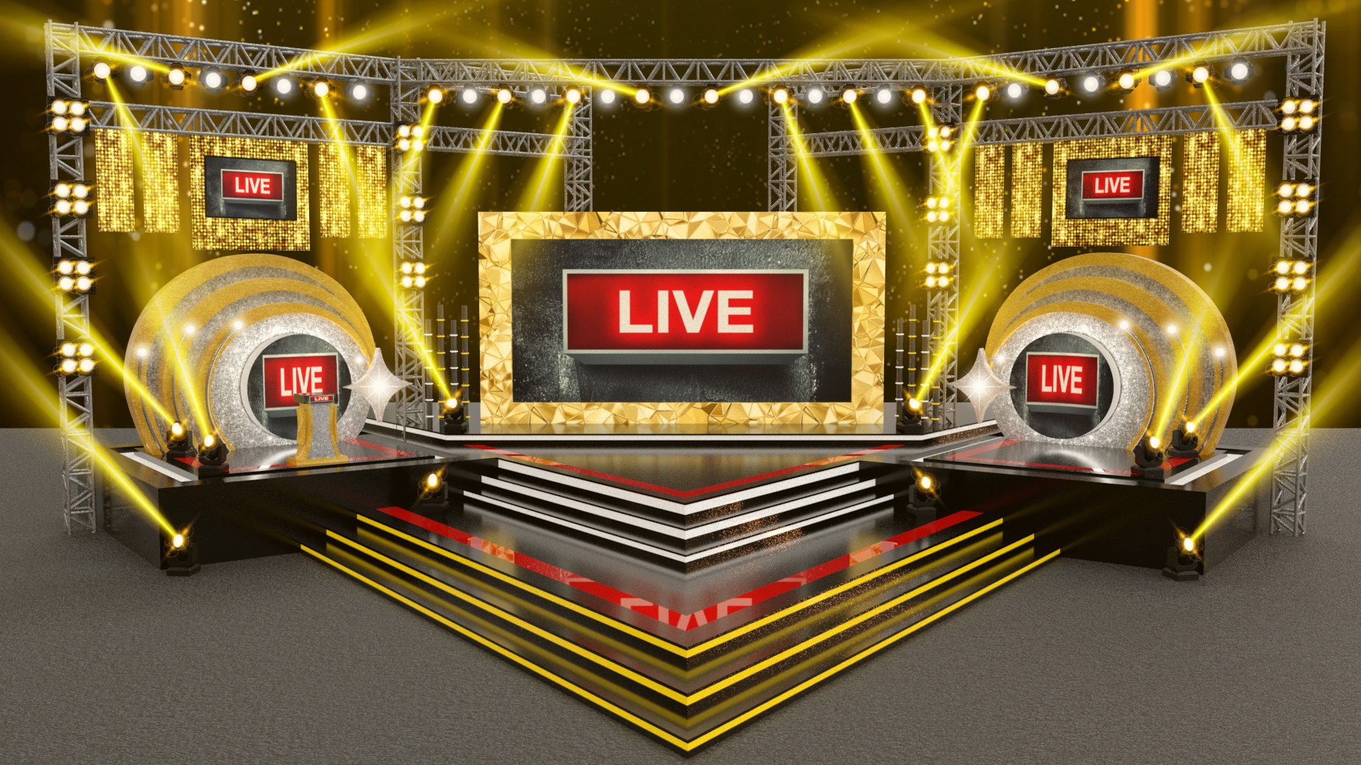 Award Stage 3D - TurboSquid 1869403