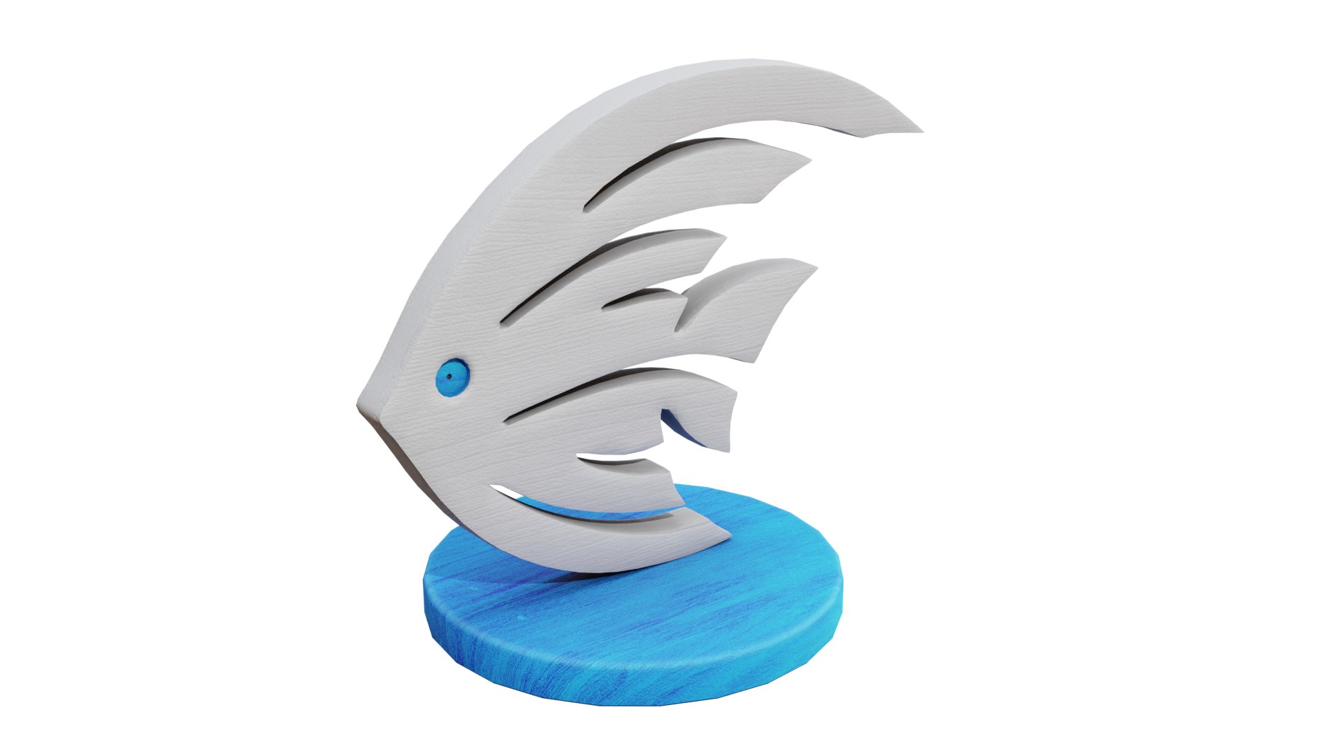 3D Model Sculpture Rybka - TurboSquid 2216648