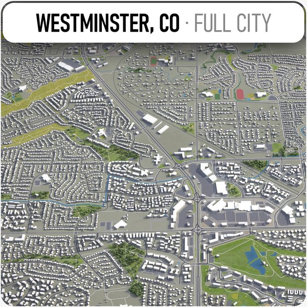 modelo 3d Westminster - ciudad y alrededores - TurboSquid 1577539