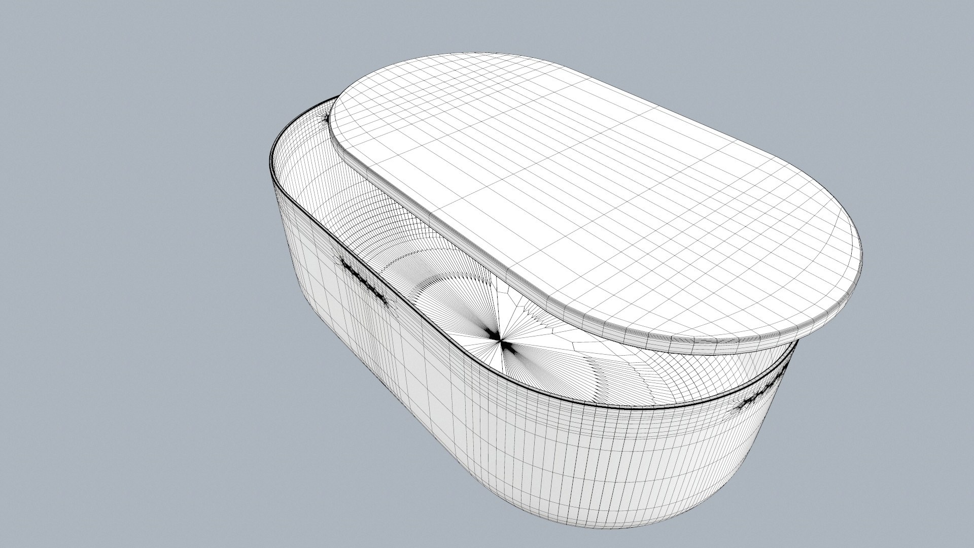 3D Model BAMBOO LUNCH BOX - TurboSquid 2000748