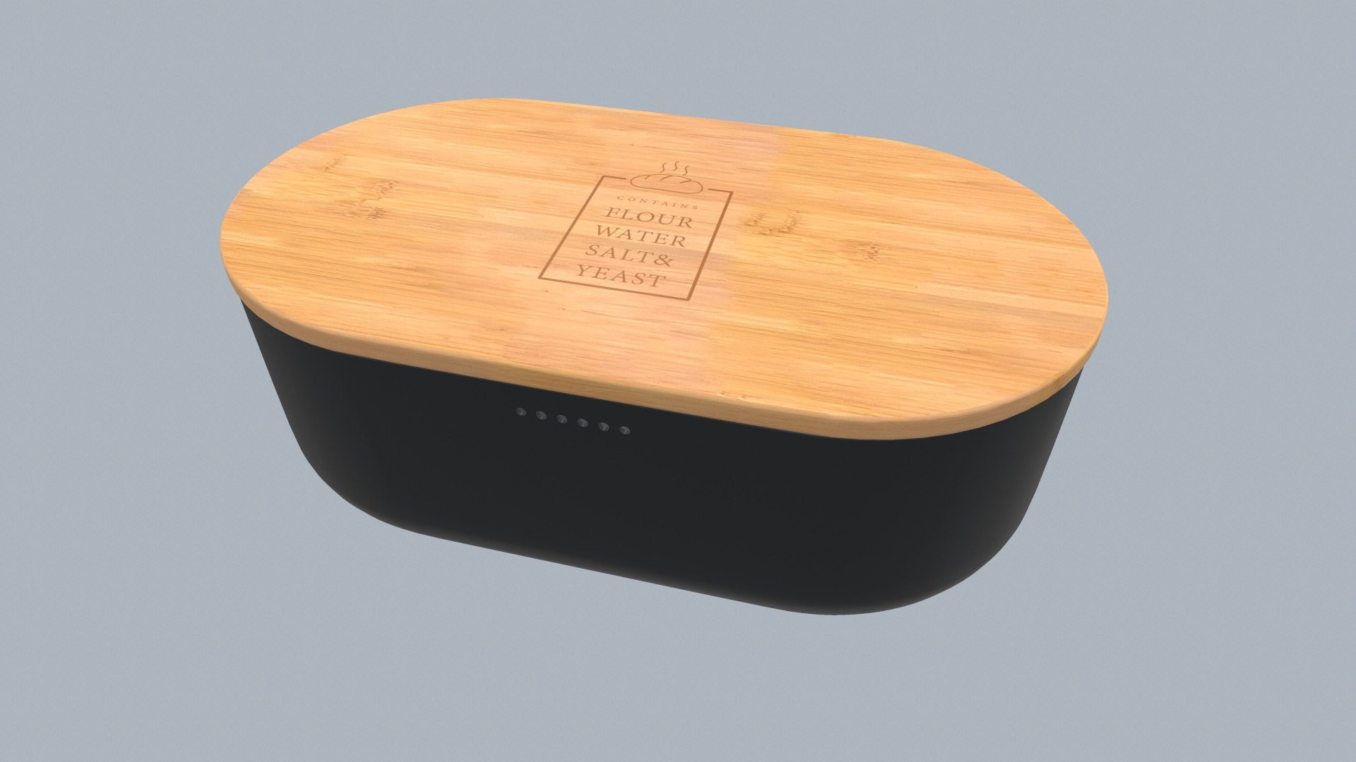 3D Model BAMBOO LUNCH BOX - TurboSquid 2000748