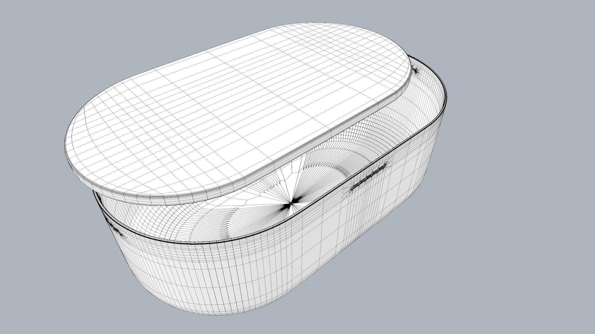 3D Model BAMBOO LUNCH BOX - TurboSquid 2000748