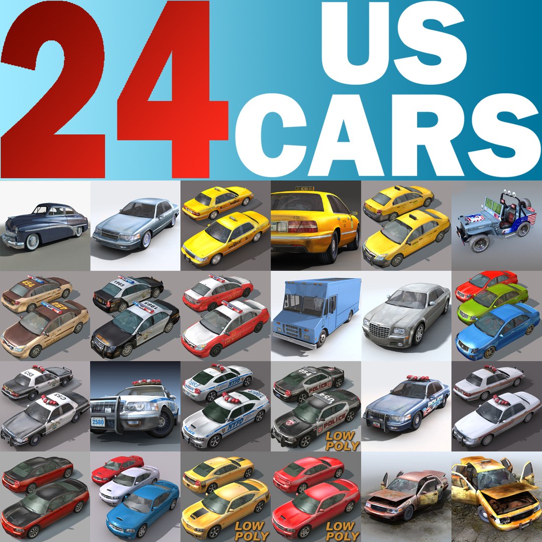 3d Cars 24