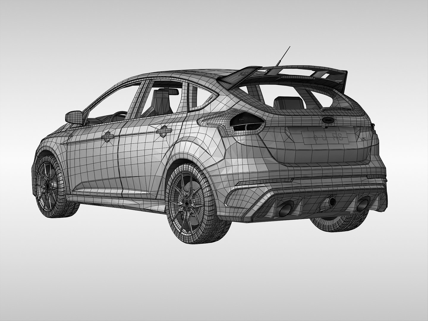 3d focus rs 2016 model