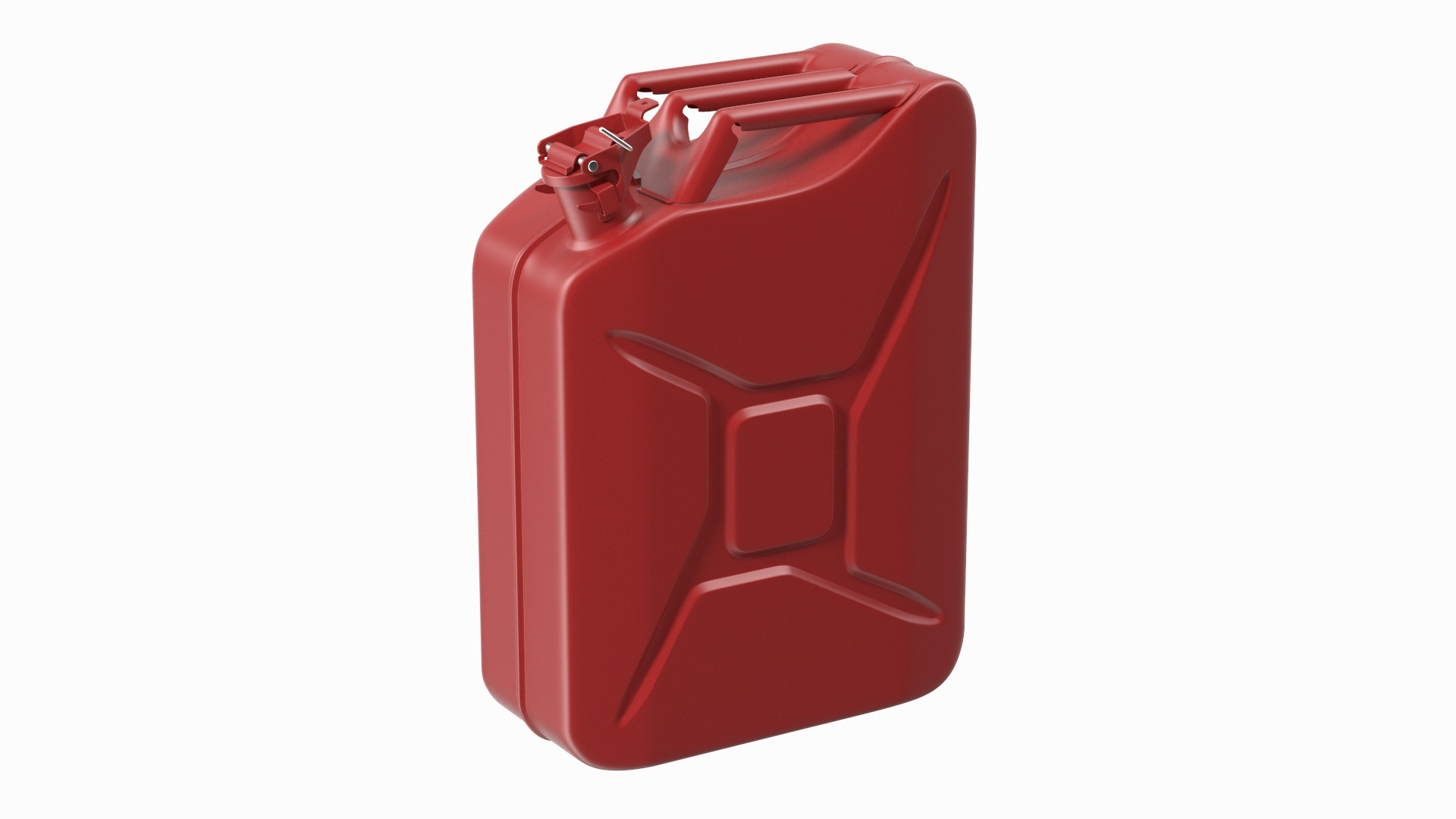 3D Steel Red Jerry Gas Can Model - TurboSquid 2112231