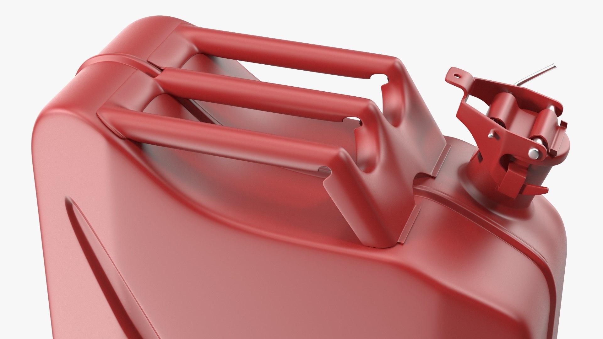 3D Steel Red Jerry Gas Can Model - TurboSquid 2112231