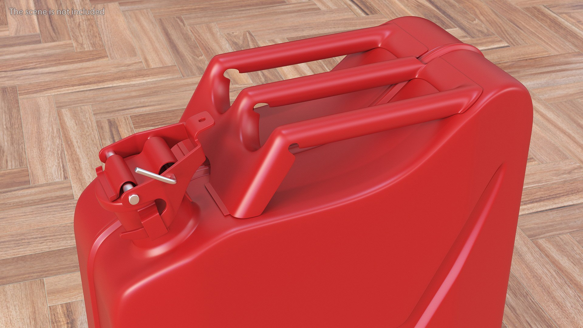 3D Steel Red Jerry Gas Can Model - TurboSquid 2112231