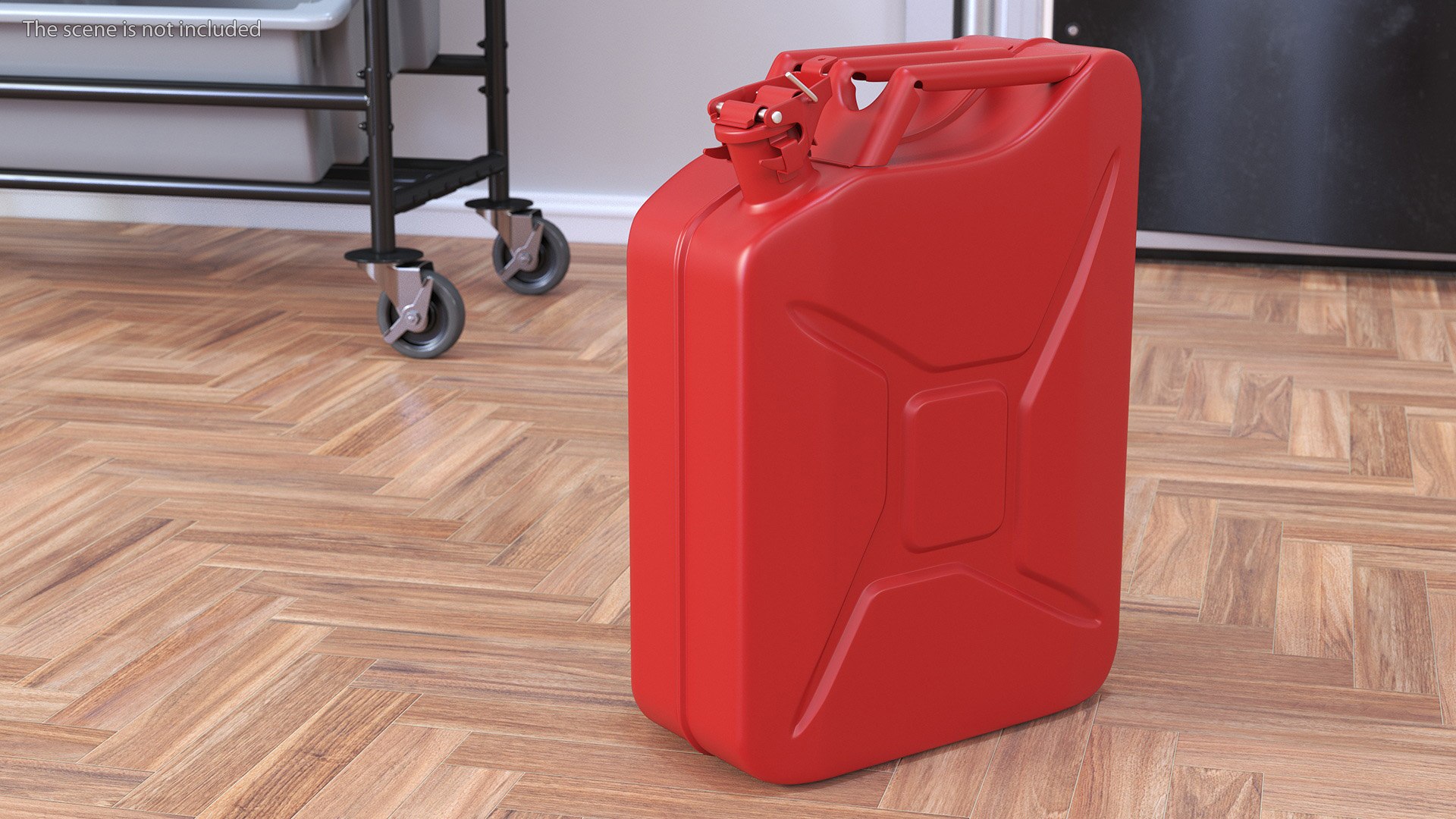 3D Steel Red Jerry Gas Can Model - TurboSquid 2112231