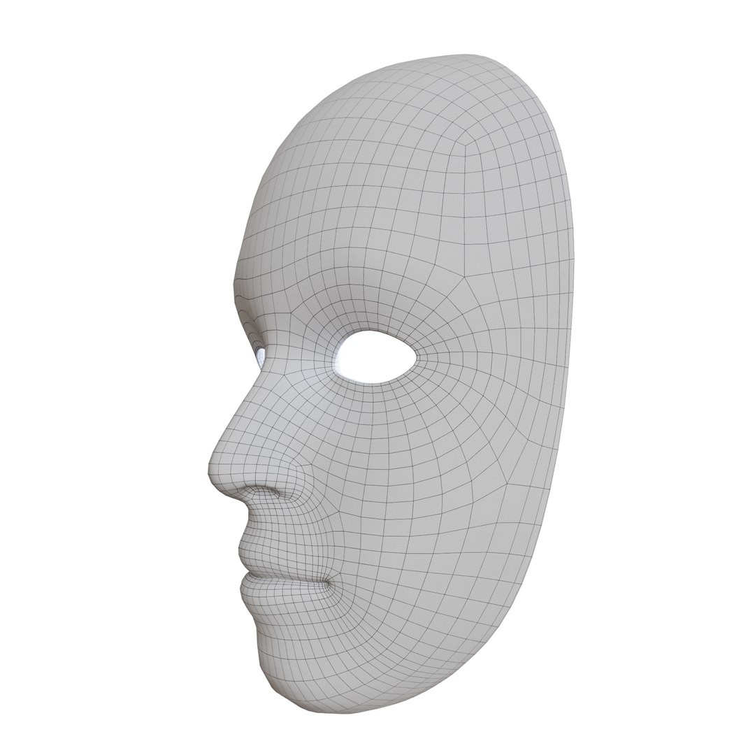 Mask 3D Model - TurboSquid 2148512