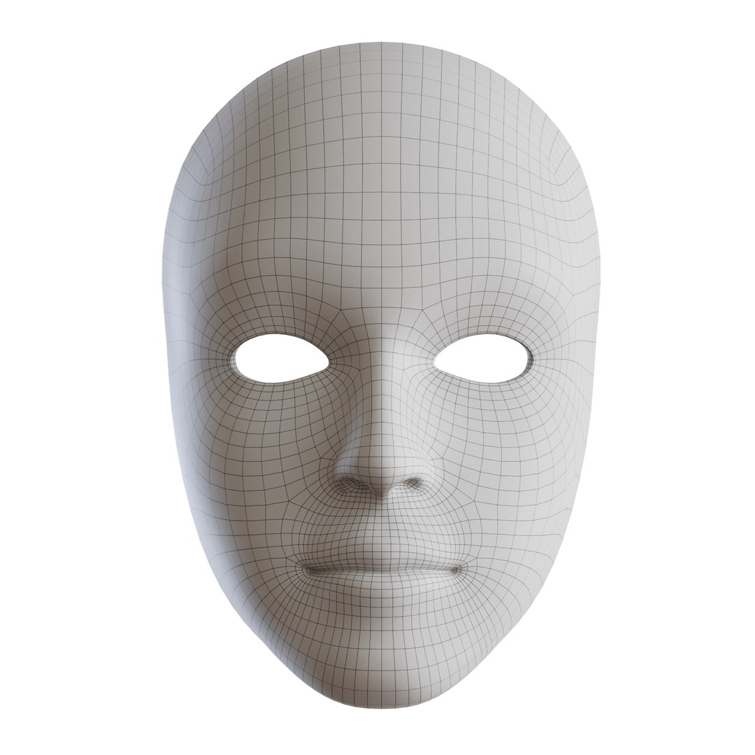 Mask 3D Model - TurboSquid 2148512