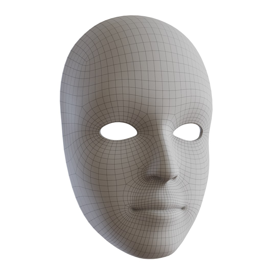 Mask 3D Model - TurboSquid 2148512