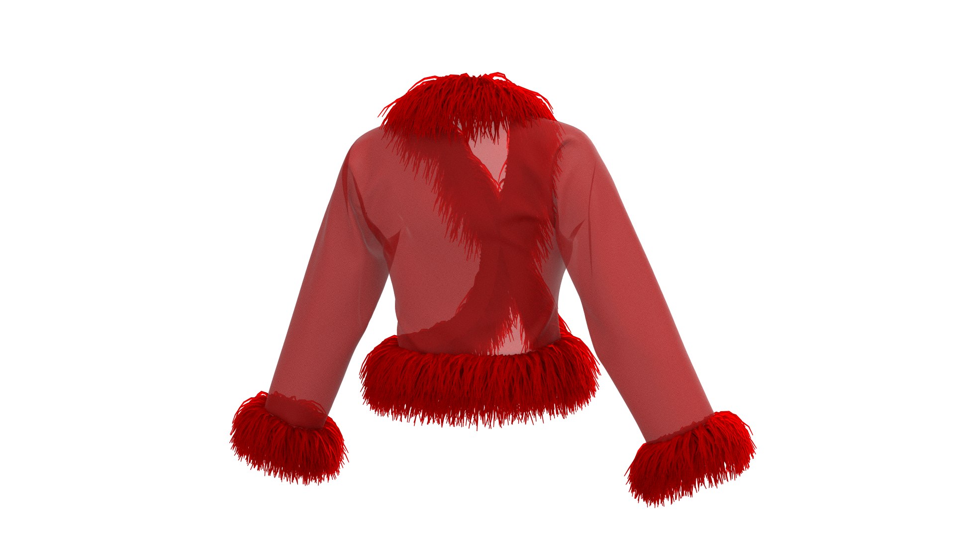 Feather Jacket 3D - TurboSquid 2189050