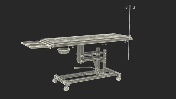 Veterinary Operating Table Blue 3D - TurboSquid 1974541