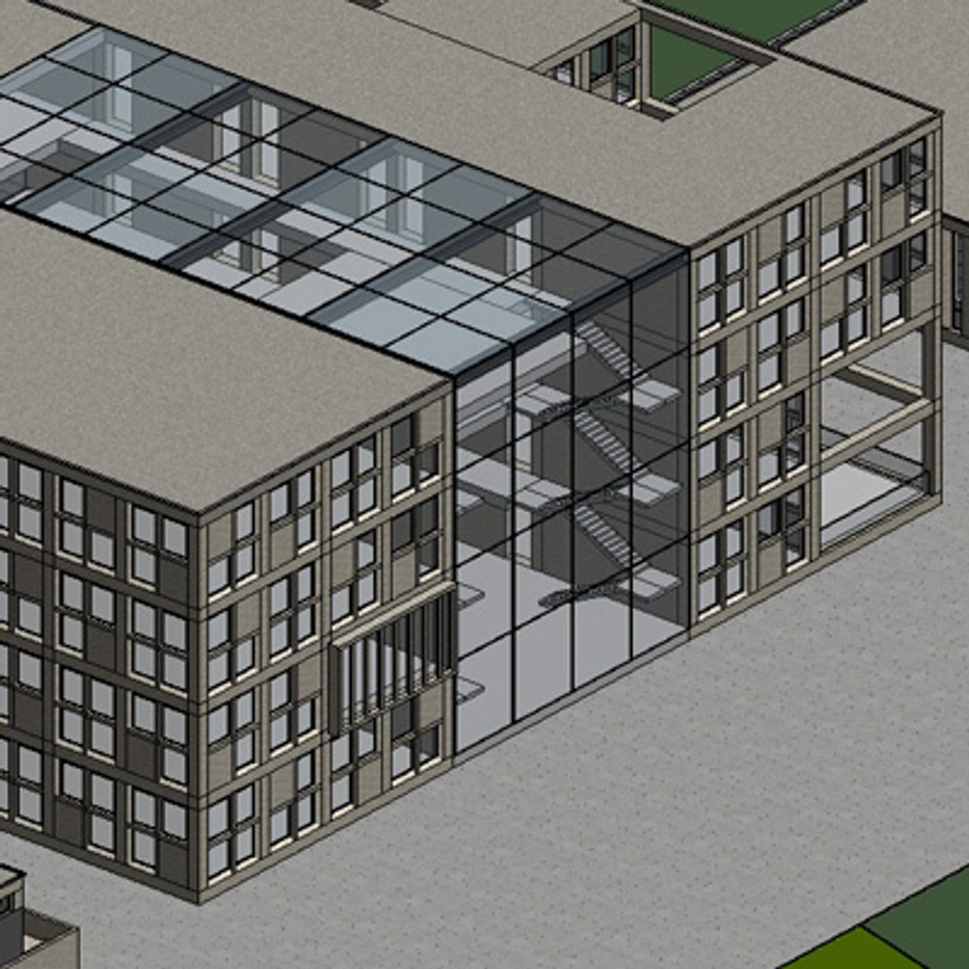 3d model university