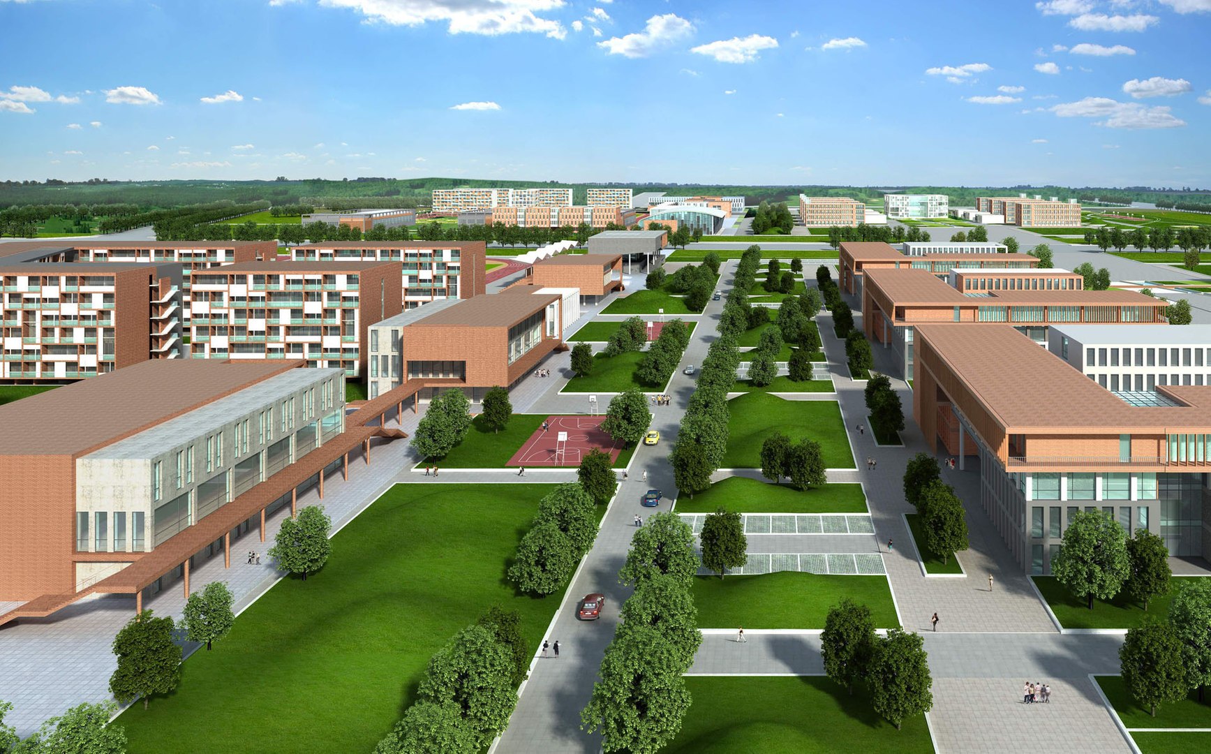 3d model university