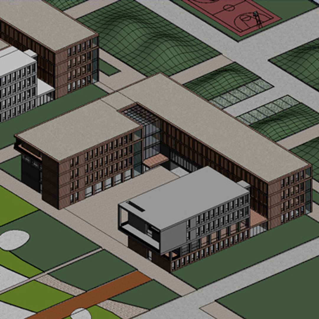 3d model university