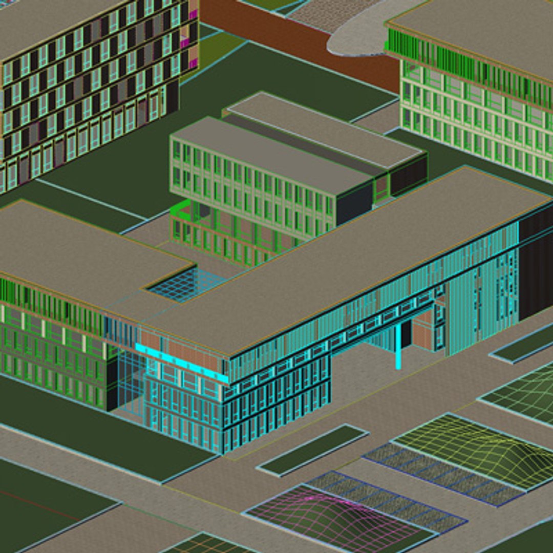 3d model university
