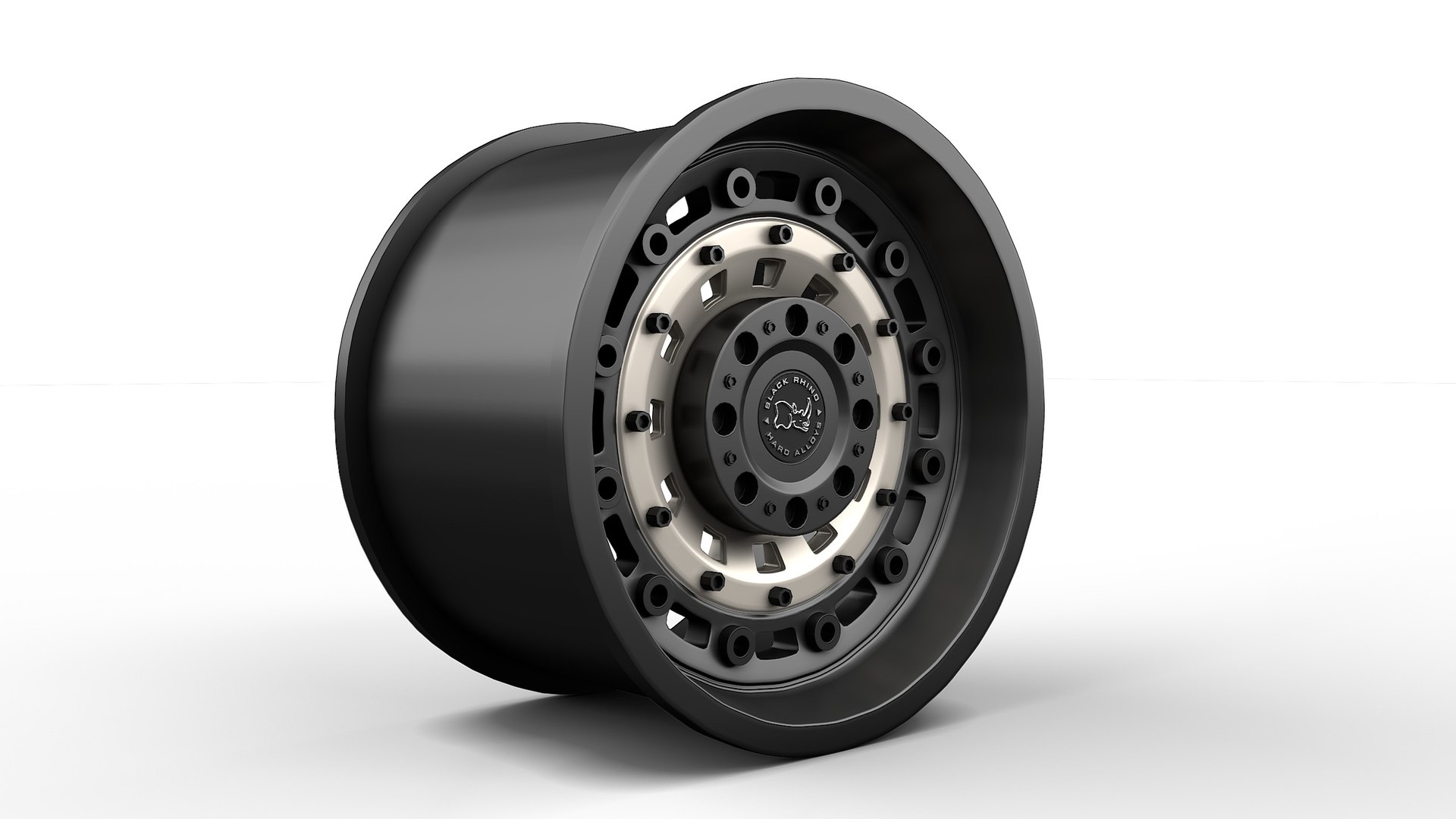 Black Rhino Arsenal Off Road Rim Model - TurboSquid 2137452