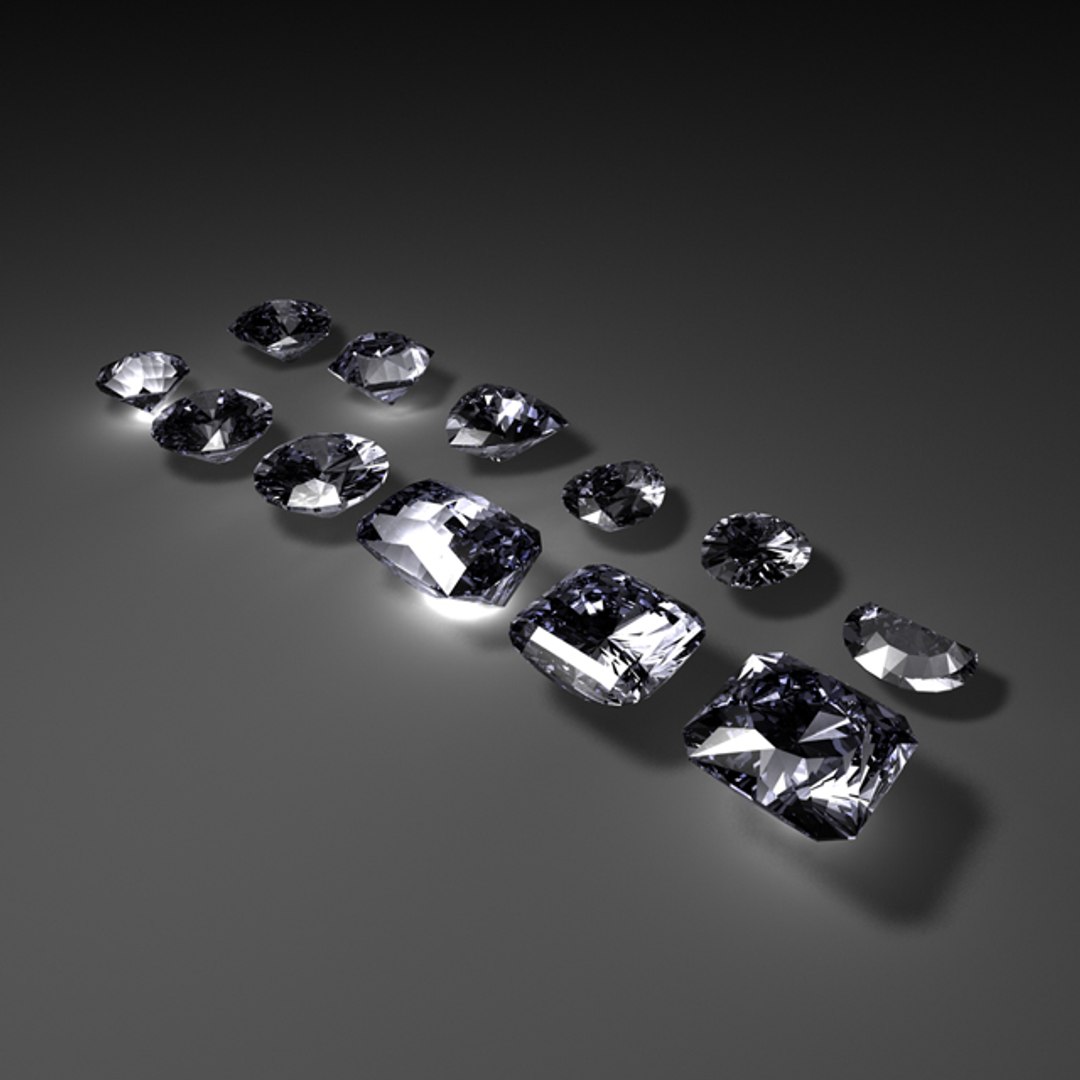 12 Diamonds 3d Model