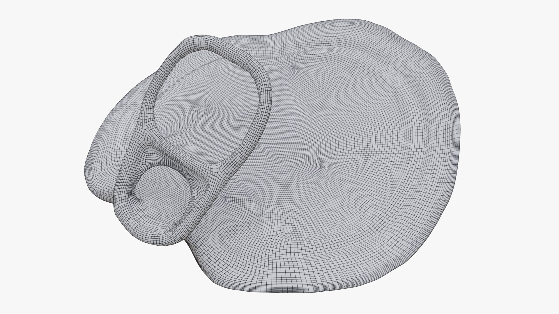 3D Crushed Aluminum Can Lid 01 Model - TurboSquid 1964356