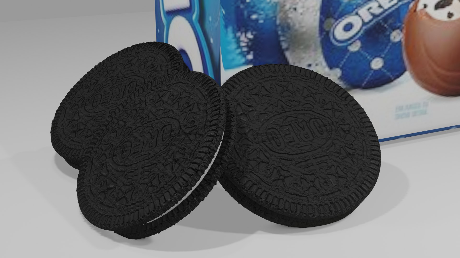 OREO Biscuit 3D Model - TurboSquid 2236325