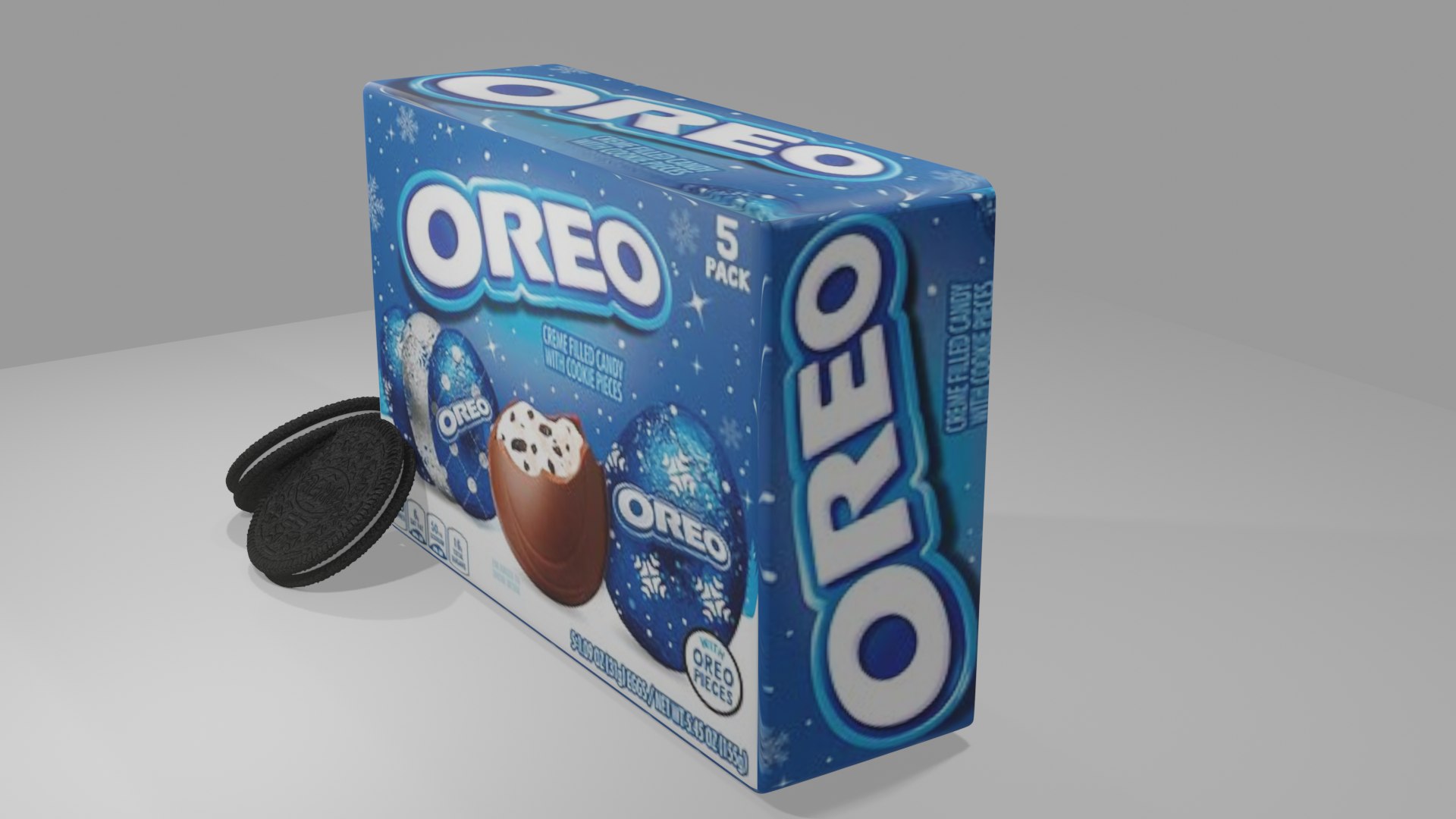 OREO Biscuit 3D Model - TurboSquid 2236325