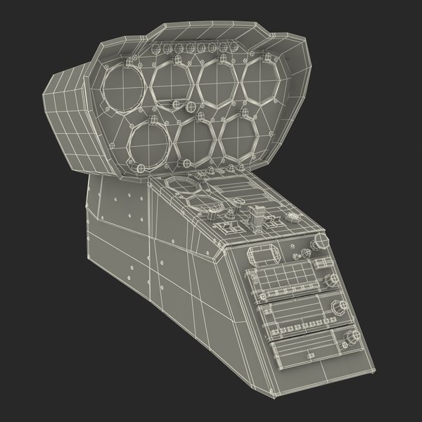 light helicopter control panel 3ds