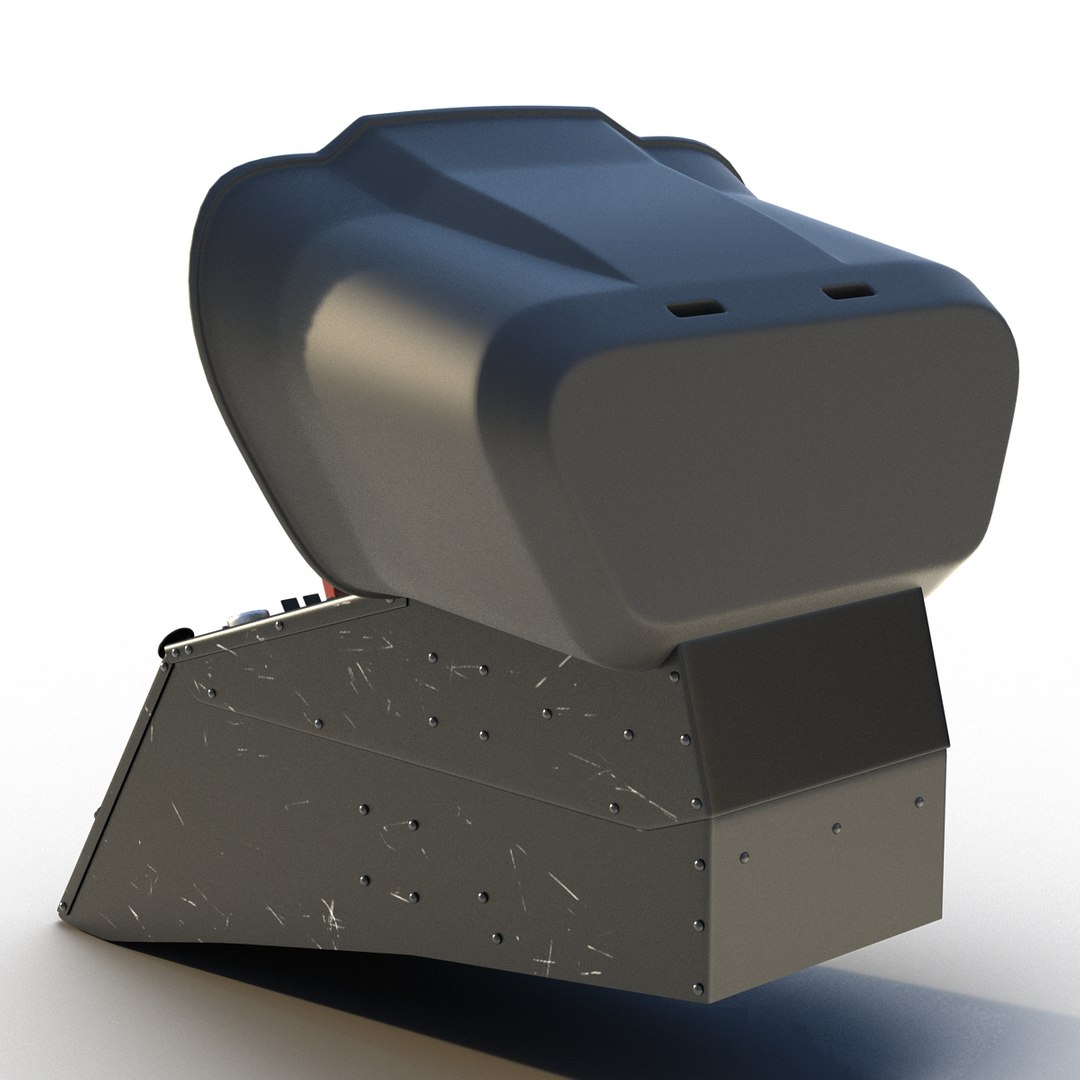 Light Helicopter Control Panel 3ds