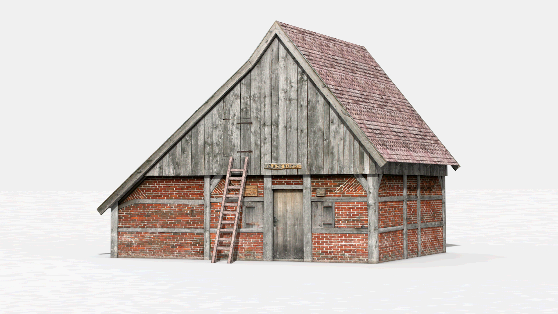 Old House 3D Model - TurboSquid 2212903